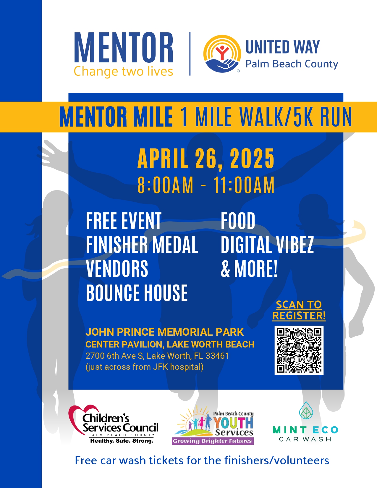 Event - The Mentor Mile! 1 Mile Walk / 5K Run - United Way of Palm ...