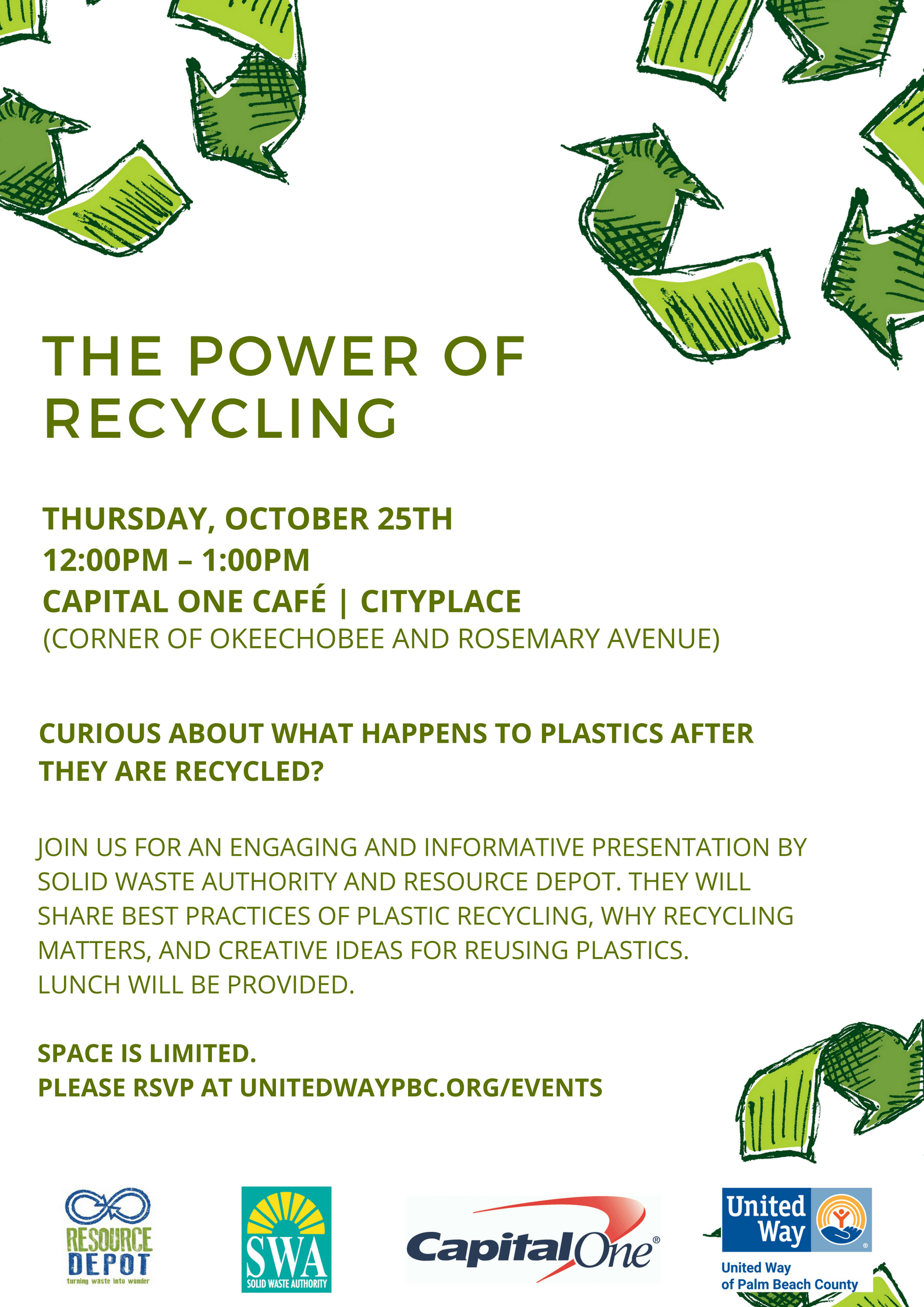 Event - Sustainability Lunch and Learn: The Power of Recycling - United ...